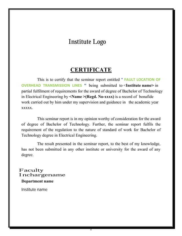 Fault Location Of Transmission Line | PDF | Computer Networking | Computing