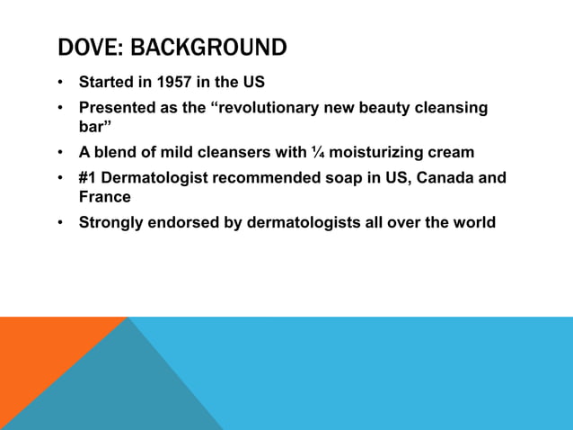 Dove Real Beauty Sketches Case Study | PPTX | Beauty | Style & Fashion