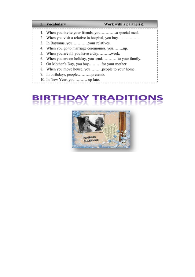 Special Occasions Dates and Years | PDF