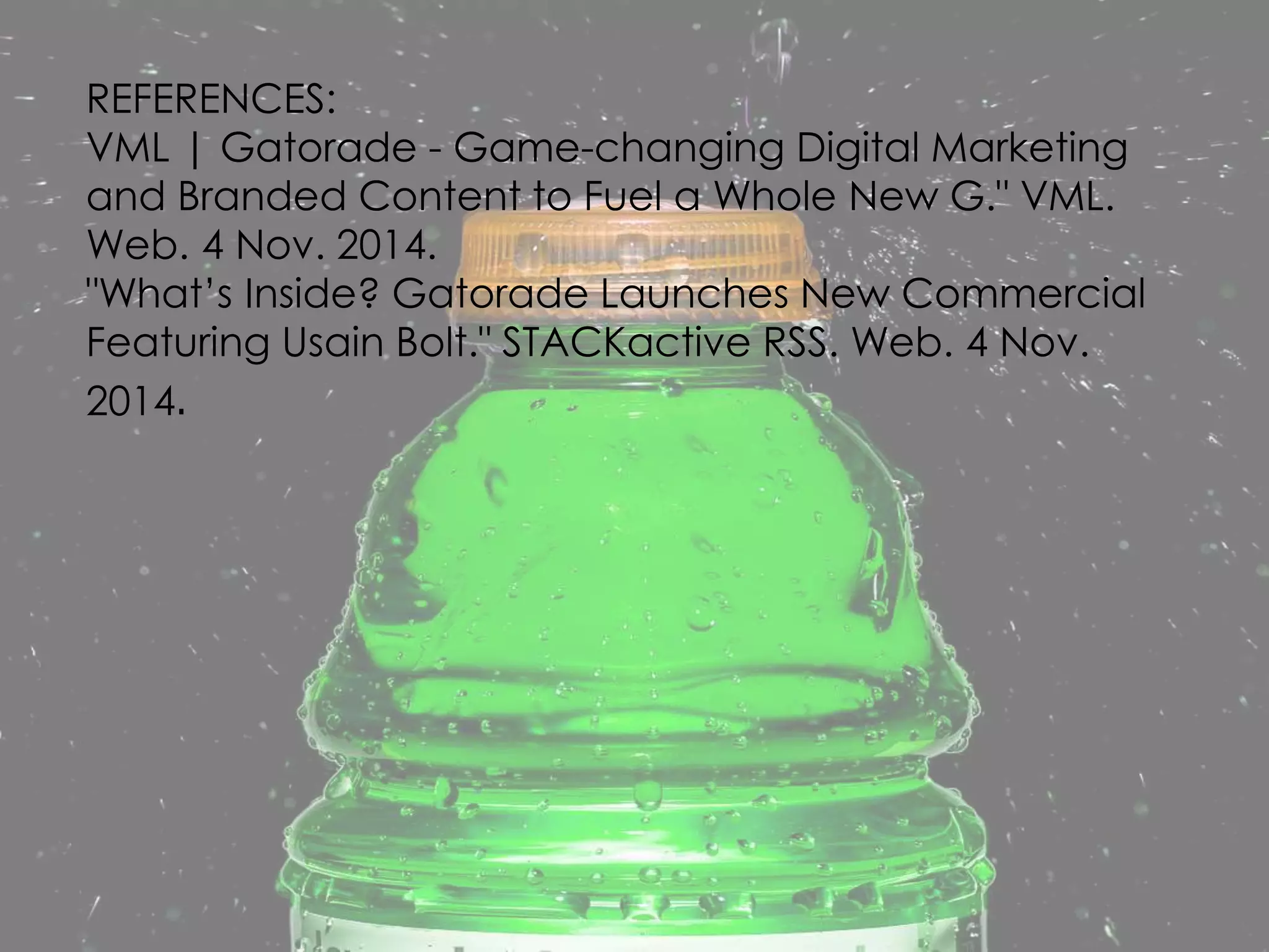 Gatorade Win from within | PPTX | Social Networking | Internet