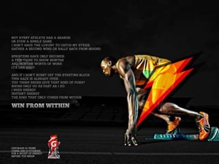 Gatorade Win from within | PPTX | Social Networking | Internet