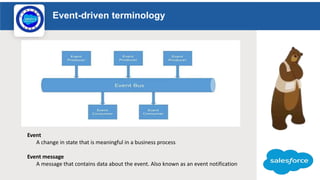 Publish and subscribe platform events using flows | PPTX
