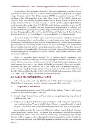 Pelaksanaan Tarbiah Islamiah Pada Zaman Rasulullah s.a.w di Mekah dan ...