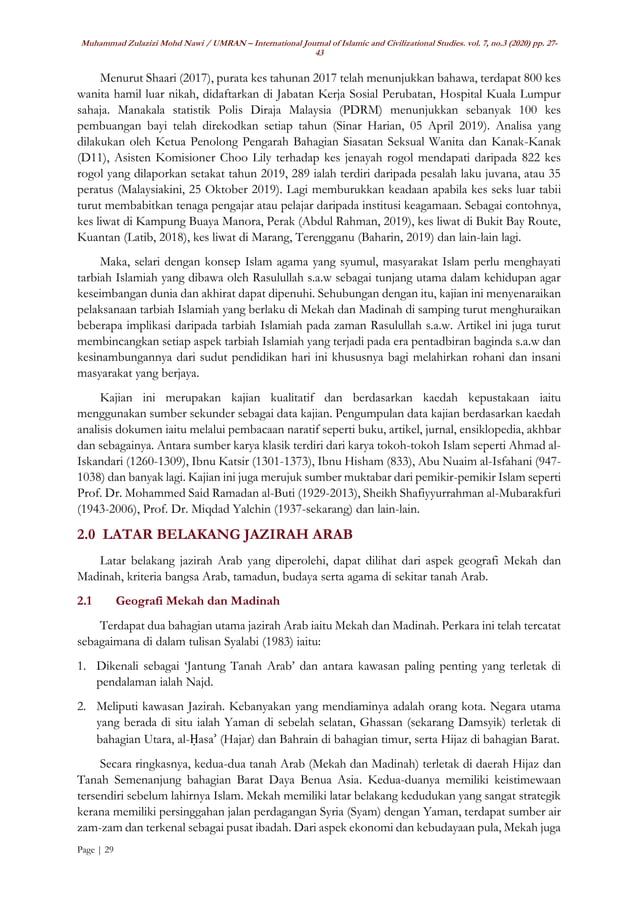 Pelaksanaan Tarbiah Islamiah Pada Zaman Rasulullah s.a.w di Mekah dan ...