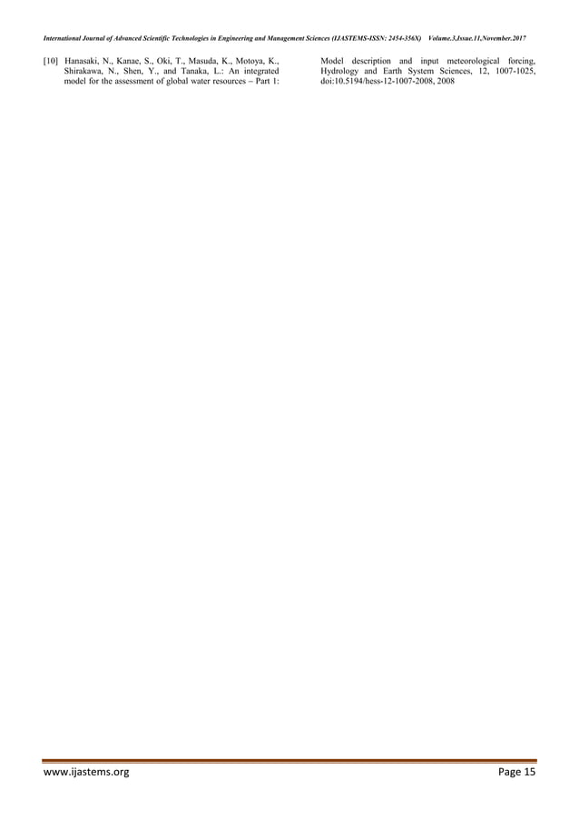 Determination of design discharge and environmental flow in micro ...