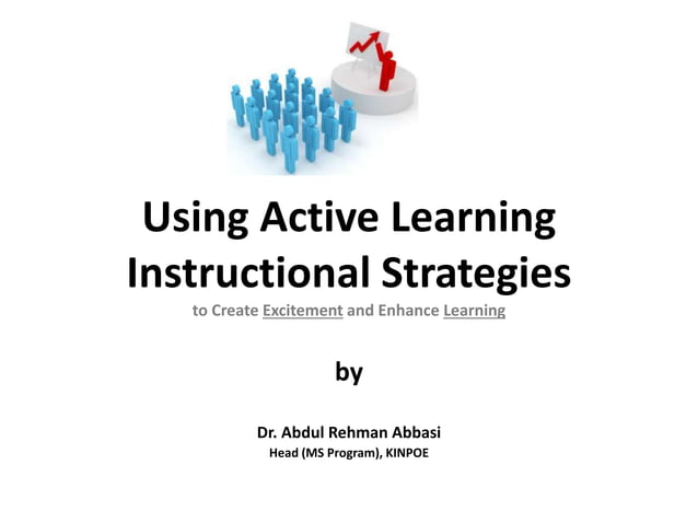 Using active learning instructional strategies | PPTX