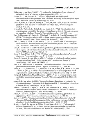 Enhanced endoglucanase production by Bacillus aerius on mixed ...