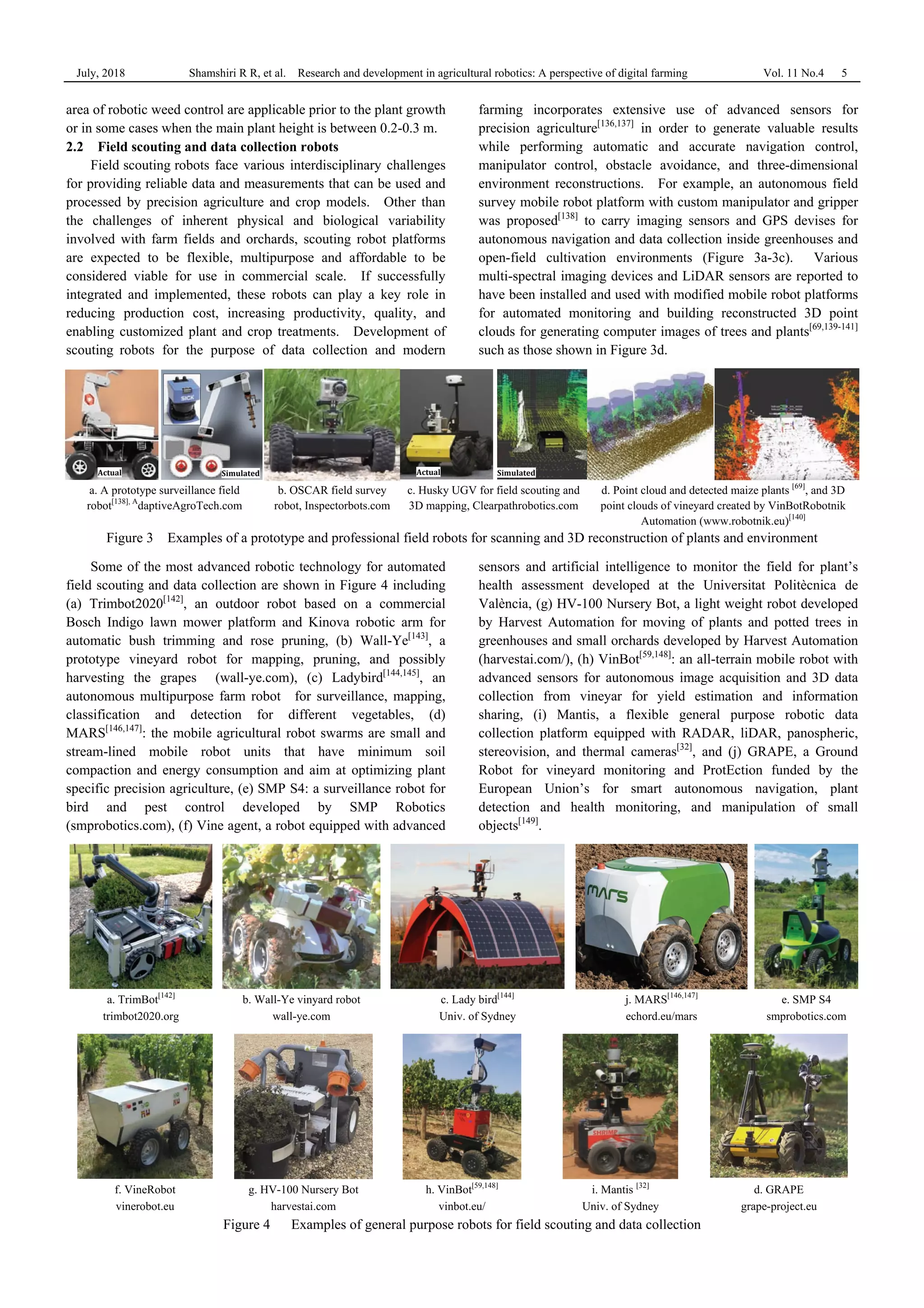 Research and development in agricultural robotics: A perspective of ...