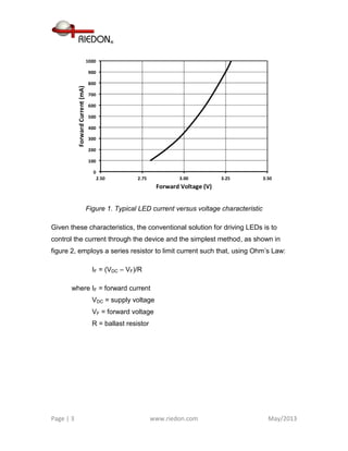 LED lighting - resistors | PDF
