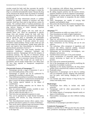 Nanosponges: A novel approach for topical drug delivery system | PDF