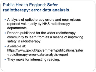 Introduction to documents and guidance with relevance to IGRT | PPT