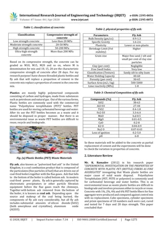 STUDY OF POLYETHYLENE TEREPHTHALATE (PET) PLASTIC BOTTLES IN THREADED ...