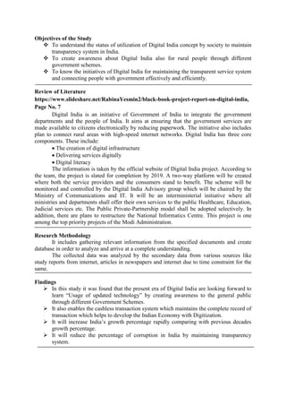 Published research papaer on digital india | PDF