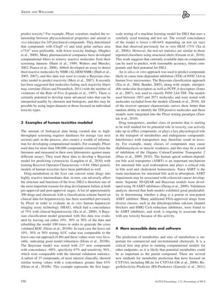 The Future of Computational Models for Predicting Human Toxicities ...