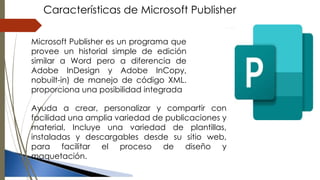 publisher introduccion y proyectos para iniciar | PPTX