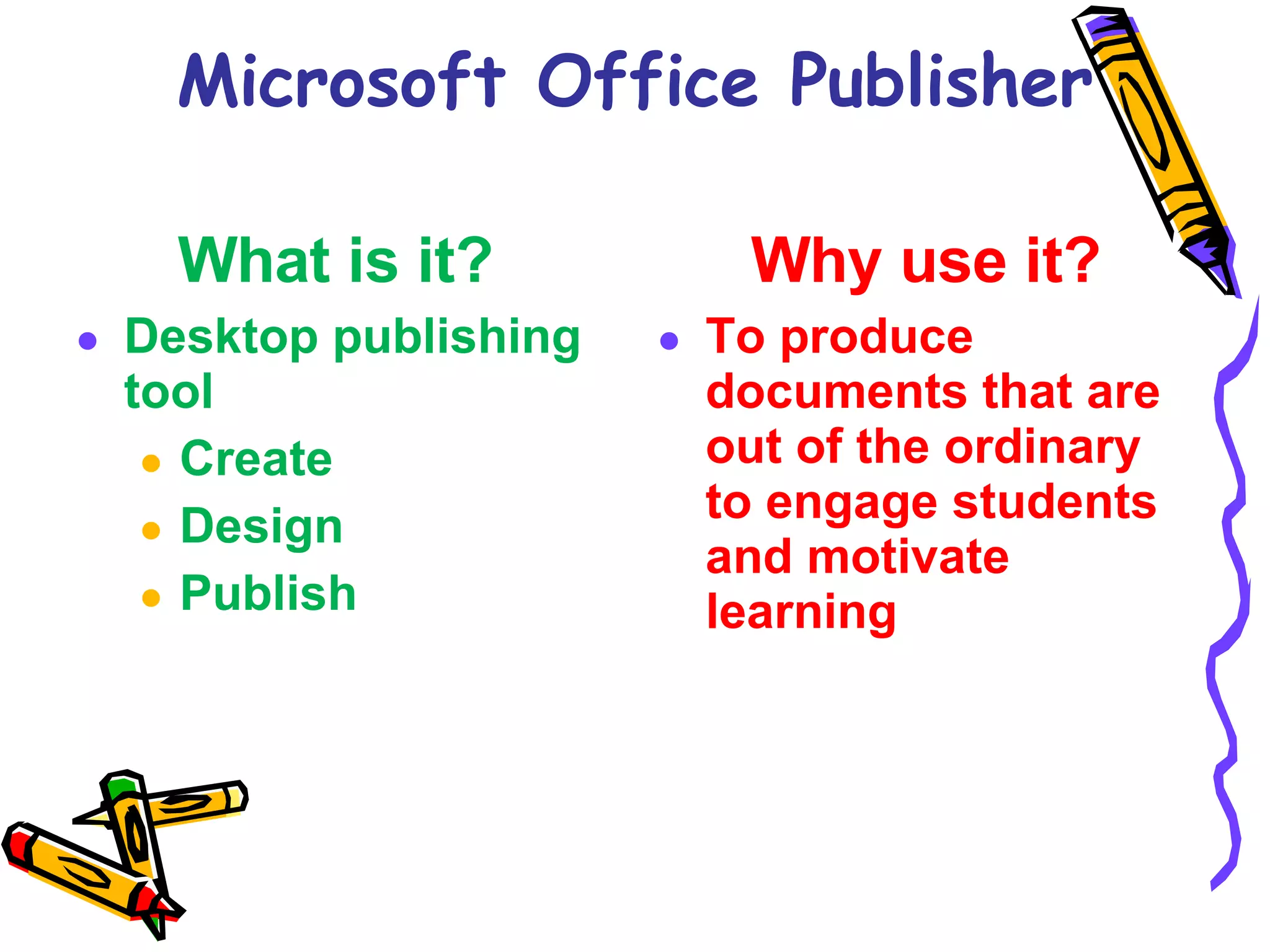 Publisher Presentation | PPT