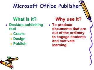Publisher Presentation | PPT