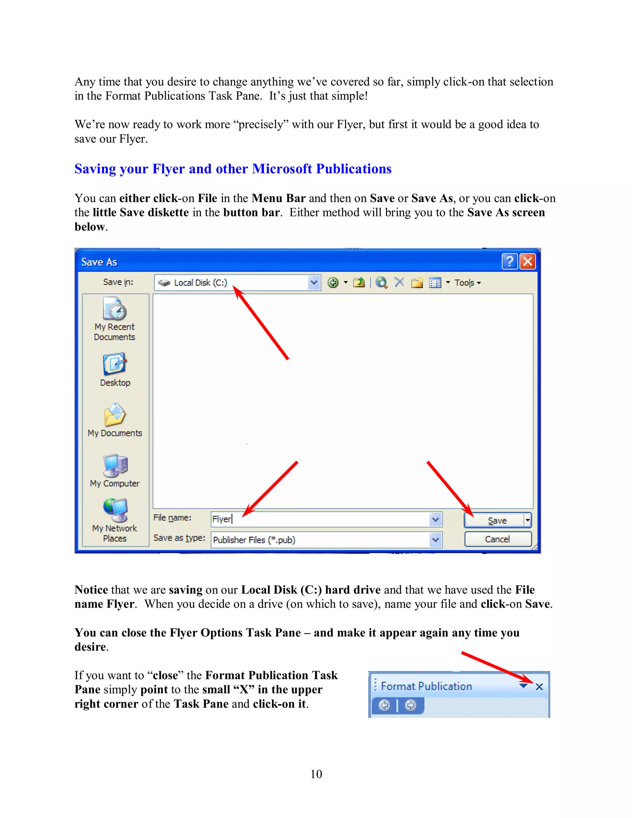 Publisher 2007 tutorial | PDF