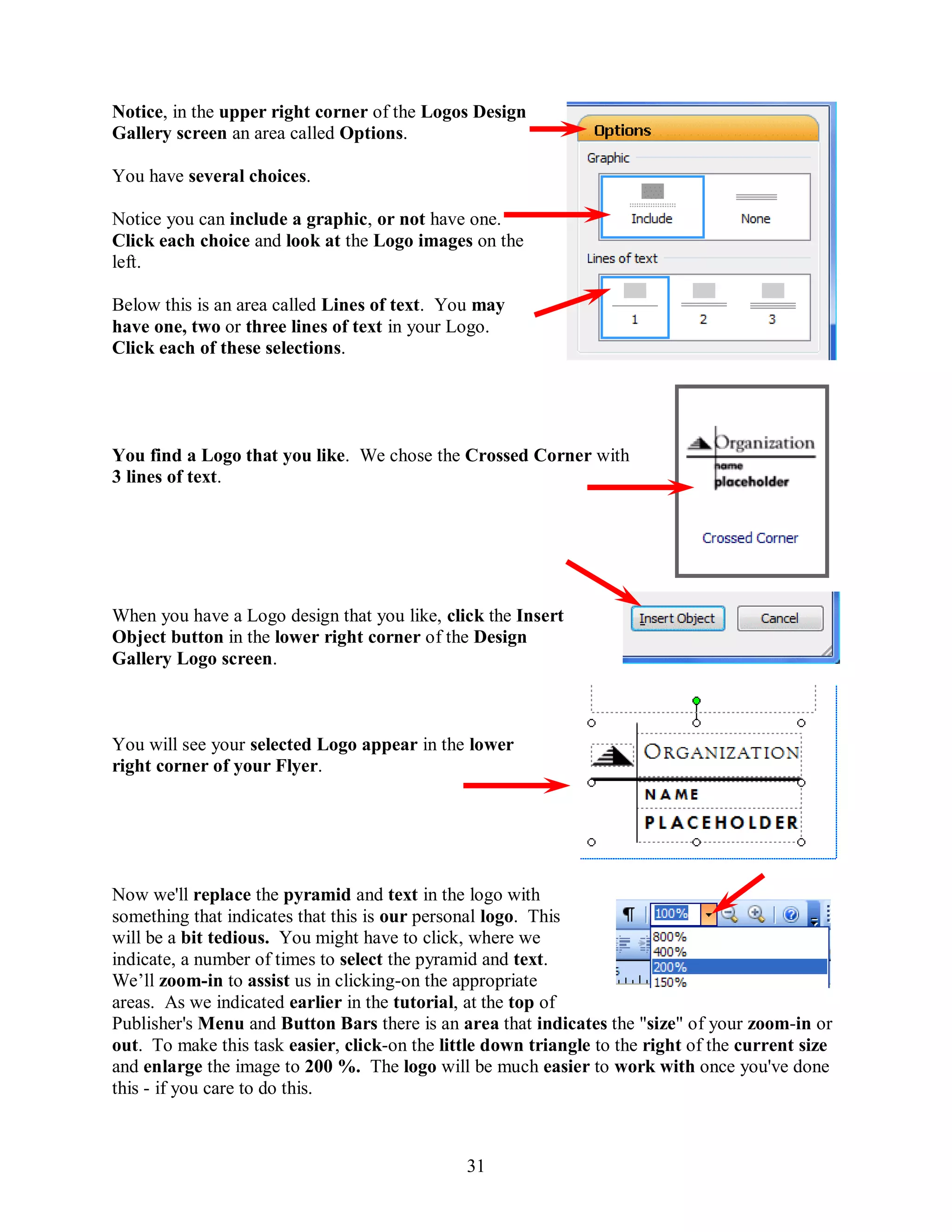 Publisher 2007 tutorial | PDF