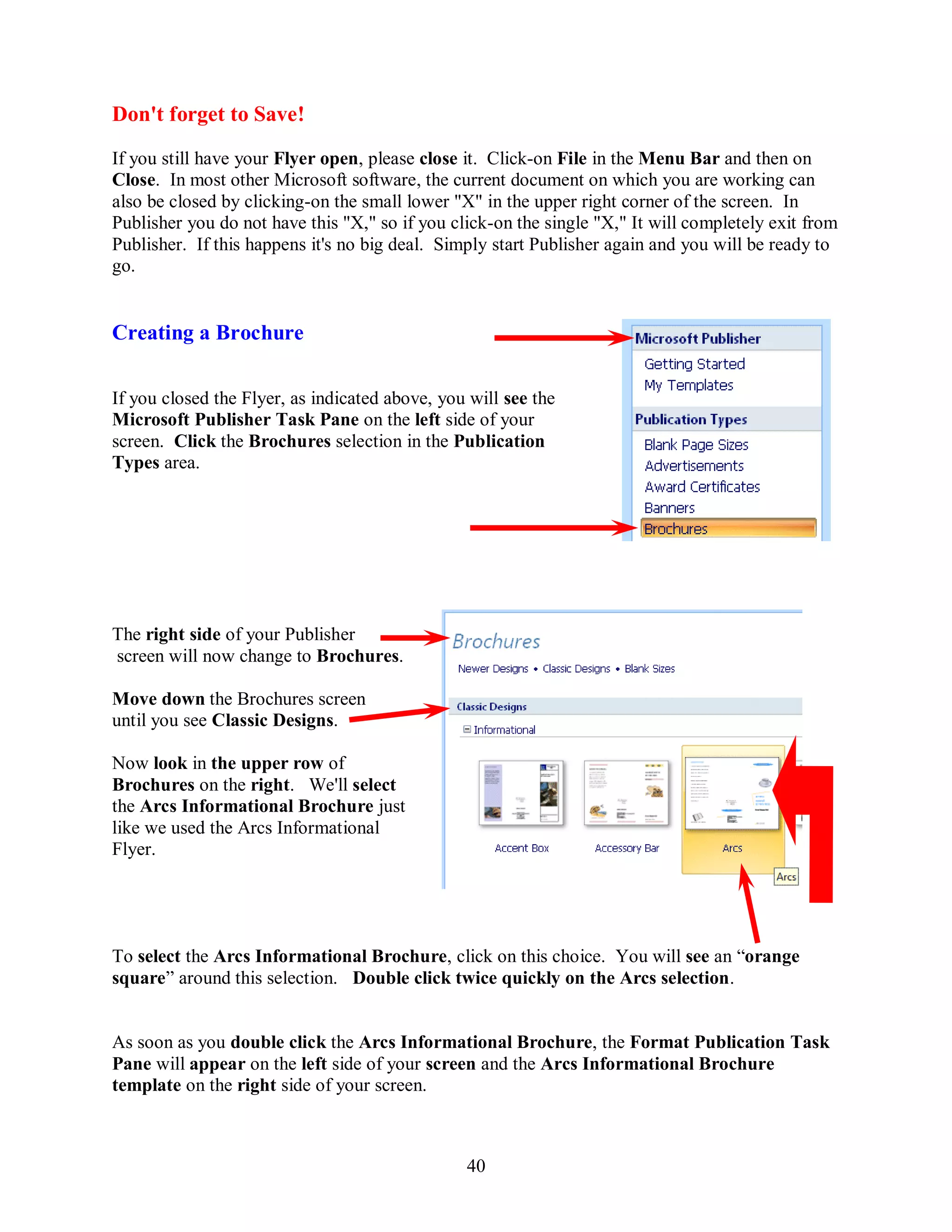 Publisher 2007 tutorial | PDF