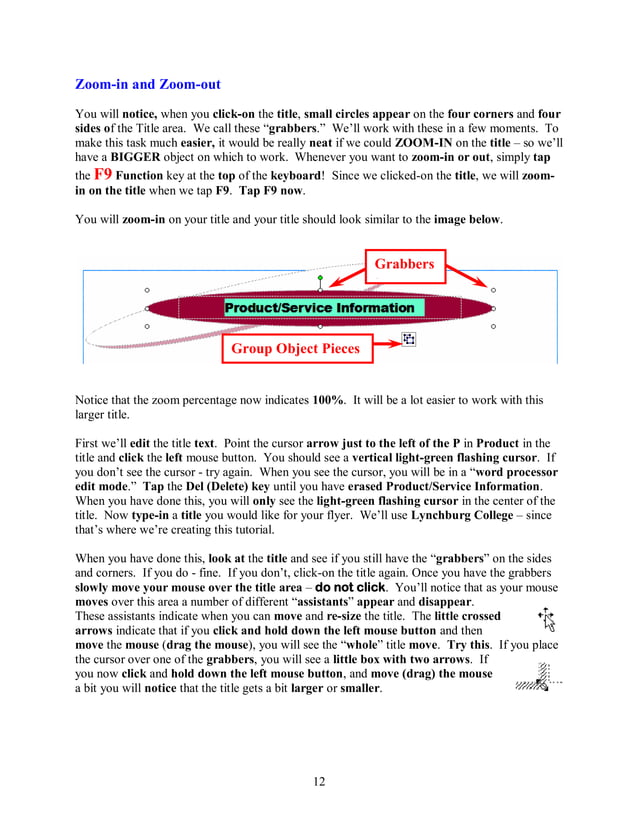 Publisher 2007 tutorial | PDF