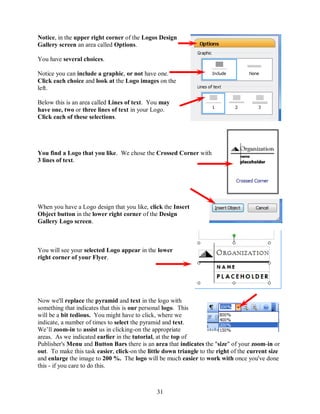 Publisher 2007 tutorial | PDF