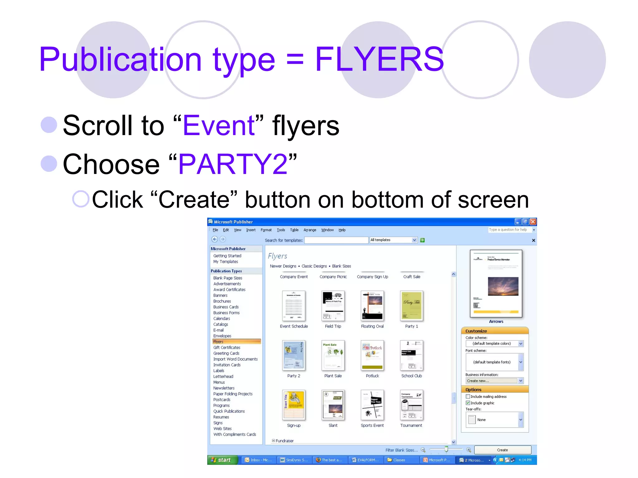 Microsoft Publisher Class | PPT