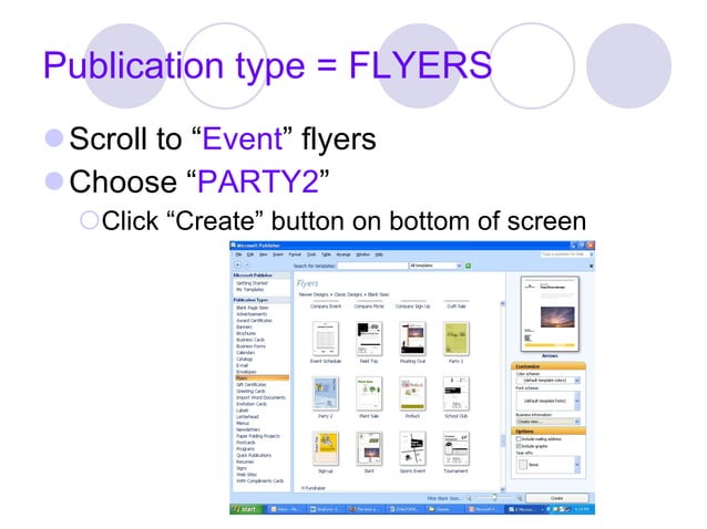 Microsoft Publisher Class | PPT