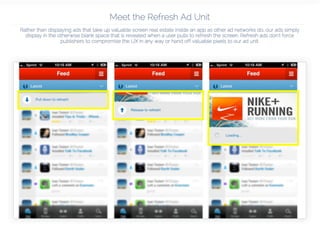 Refresh Ads Publisher Deck | PPT