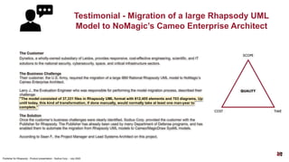 Move SysML models from Rhapsody to MagicDraw with the Publisher for ...