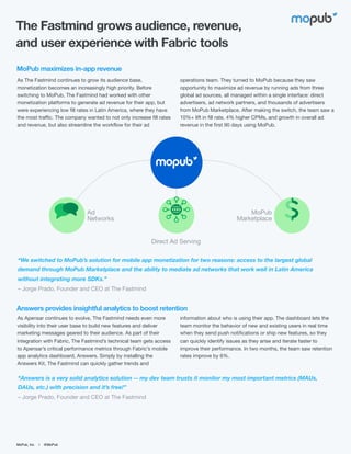 Publisher success story: The Fastmind | PDF