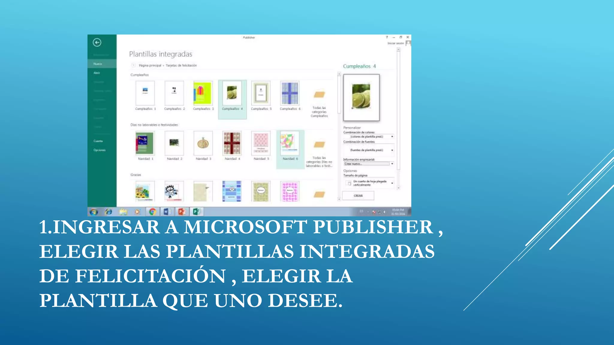 Publisher:definicion,caracteristicas...........como hacer una tarjeta ...