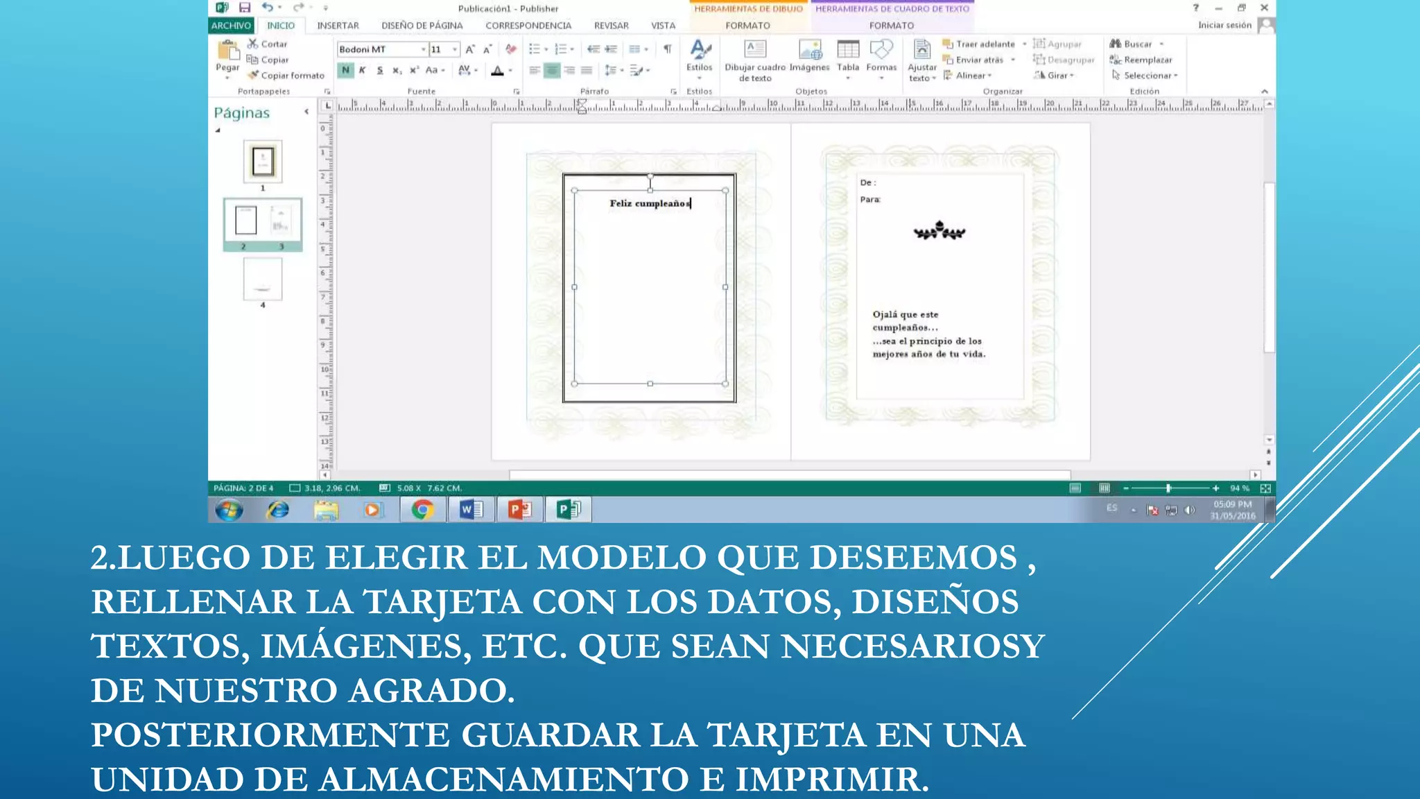 Publisher:definicion,caracteristicas...........como hacer una tarjeta ...