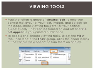 Publisher topic 1 | PPTX