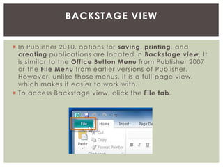 Publisher topic 1 | PPTX