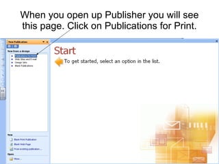 Publisher Tutorial | PPT
