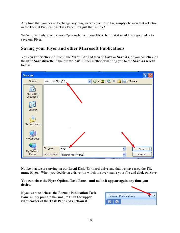 MS Publisher Tutorial