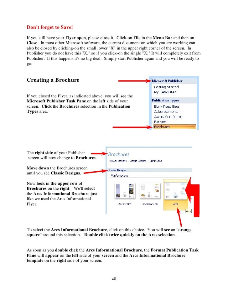 MS Publisher Tutorial