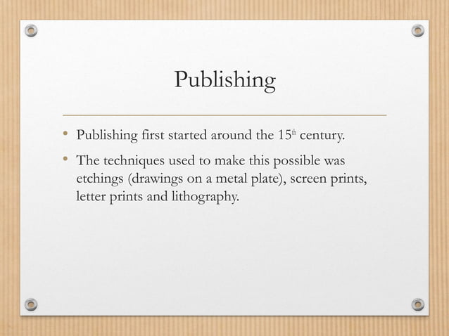 Publishing | PPT | Desktop Publishing | Computer Software and Applications