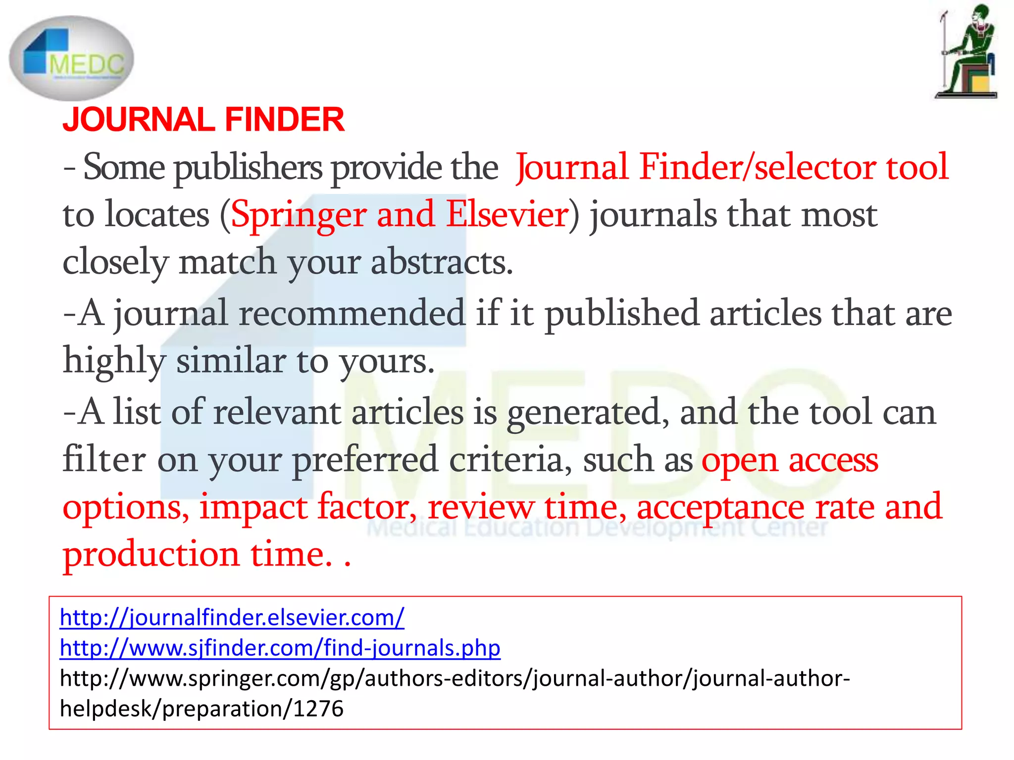 Publishing of an article | PPTX