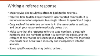 PUBLISHING AGRICULTURAL DEVELOPMENT RESEARCH IN SOCIAL SCIENCE JOURNALS ...