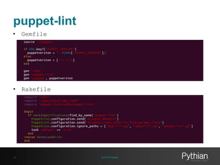 Publishing a Module on the Puppet Forge | PPT