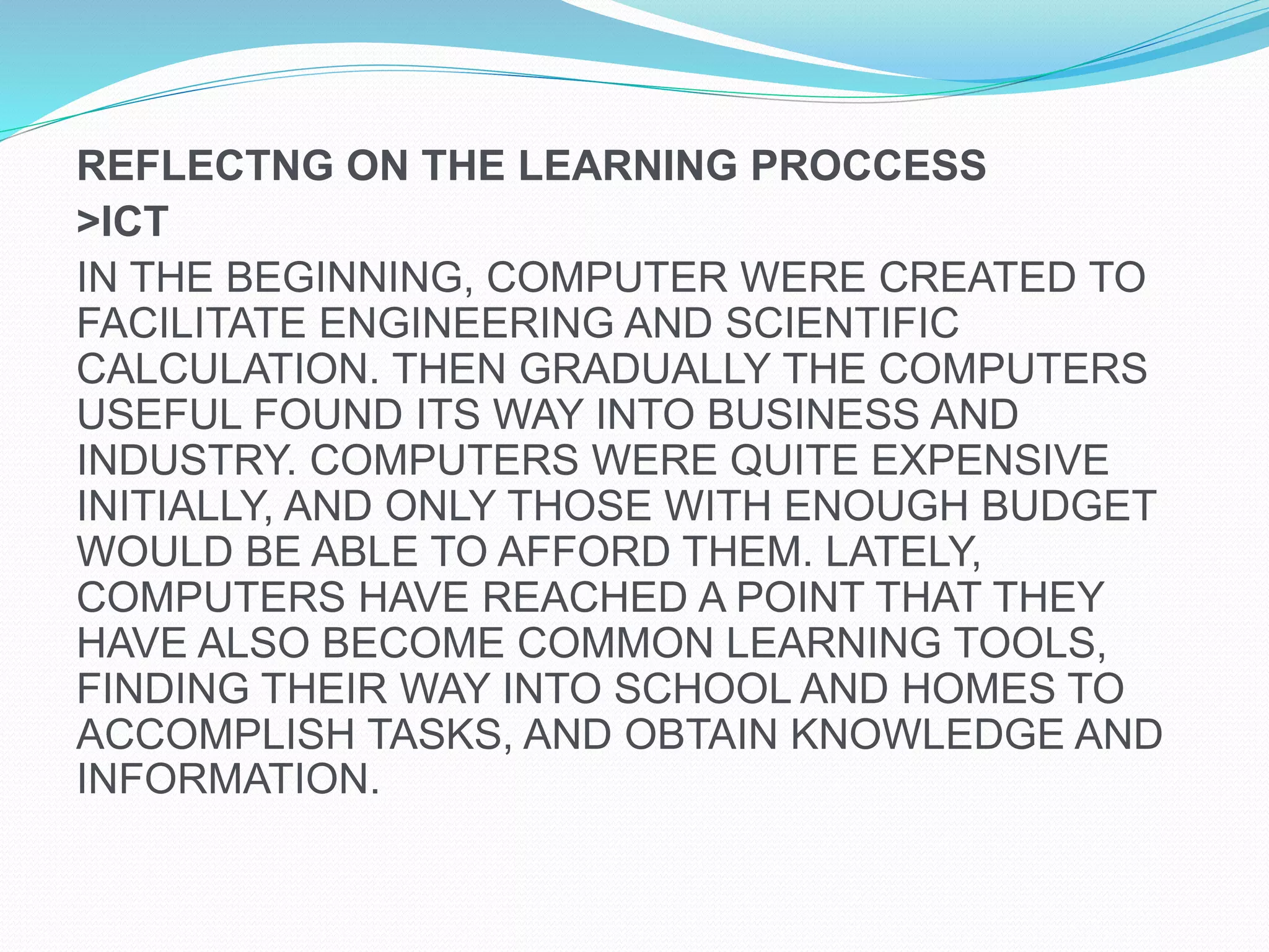Publishing and sustaining ict projects | PPTX