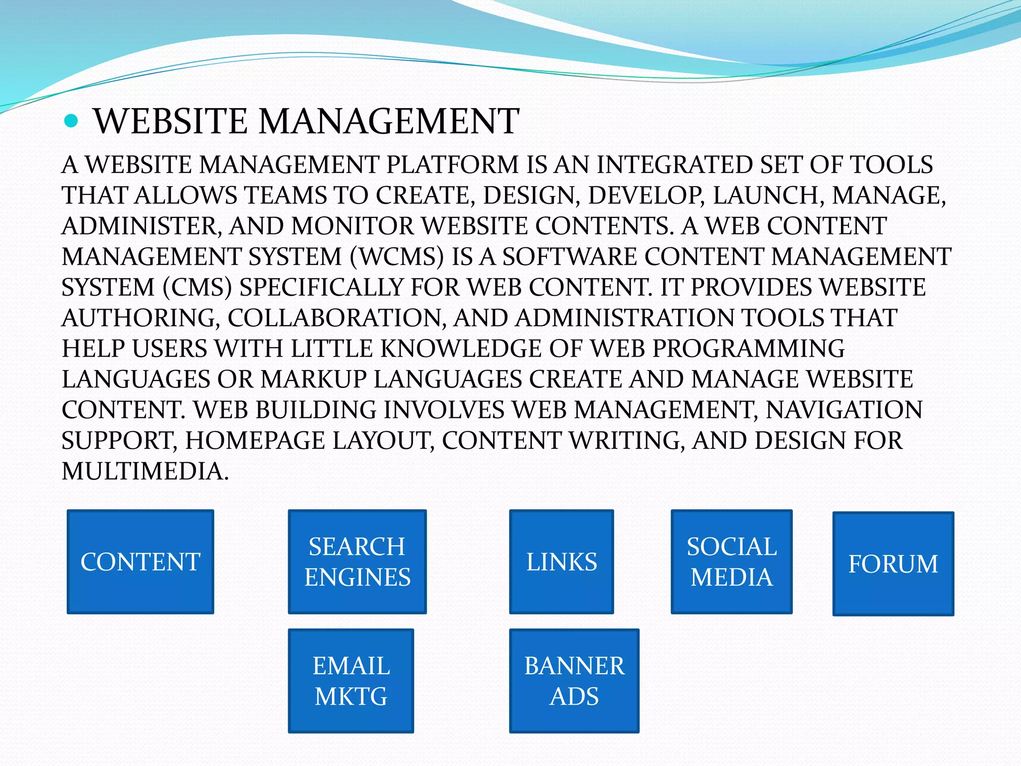 Publishing and sustaining ict projects | PPTX