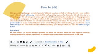 Publishing Articles in the English Wikipedia | PPTX | Internet for ...