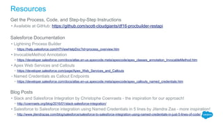 Publishing Data to REST APIs with Lightning Process Builder | PPT