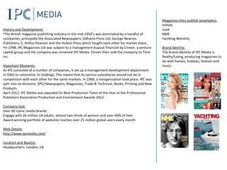 Publishing Houses | PPT