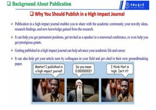 Publishing In A High Quality Journal.Pptx
