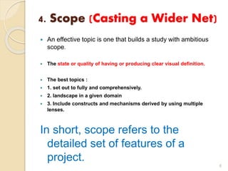 Publishing in amj part 1 topic choice | PPTX