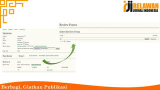 Langkah Mudah Publishing Management dengan OJS | PPT